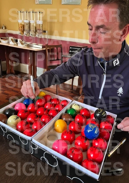 KEN DOHERTY SIGNED Snooker Ball on Stand £25.00 - PicClick UK