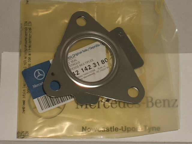 NEW GENUINE MERCEDES-BENZ OM642 Engine Turbo to Manifold Gasket ...