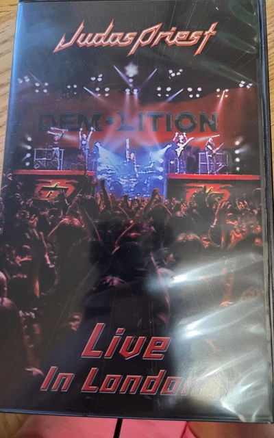 JUDAS PRIEST LIVE In London Vhs Video $5.99 - PicClick