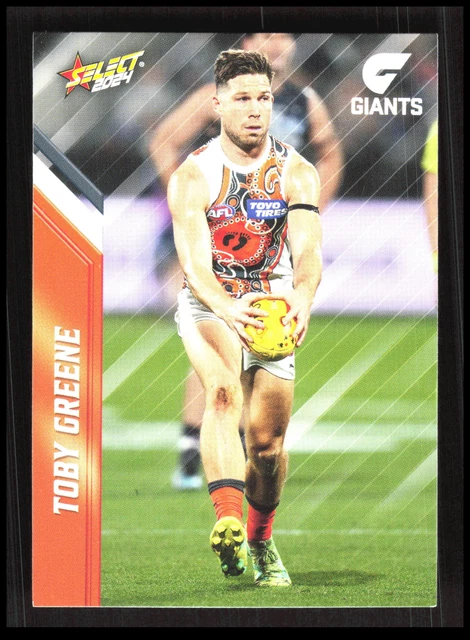 AFL 2024 SELECT GWS Giants Toby Greene 74 Card CB-1-4-B-8 EUR 1,68 ...