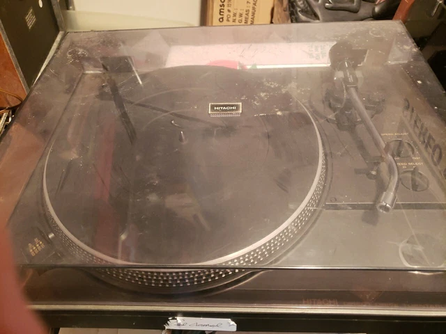 HITACHI HT-350 DIRECT Drive Turntable £125.00 - PicClick UK