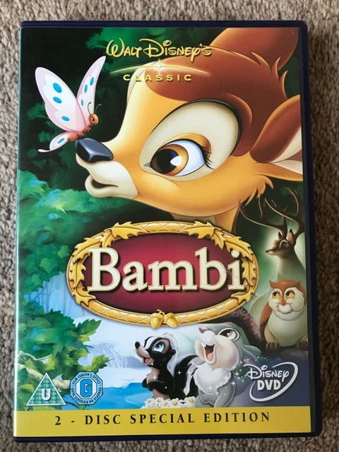 BAMBI - DISNEY Classic 2-Disc Special Edition DVD (1942) £1.99 ...