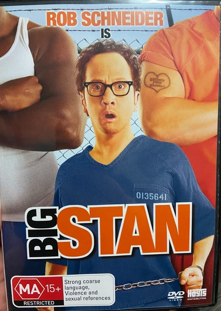 BIG STAN REGION 4 DVD (2007 Rob Schneider / David Carradine prison ...