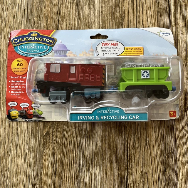 CHUGGINGTON INTERACTIVE RAILWAY Irving & Recycling Car - New And Sealed ...