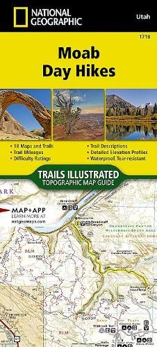 NATIONAL GEOGRAPHIC MAPS Moab Day Hikes Map Guide (Map) EUR 21,15 ...