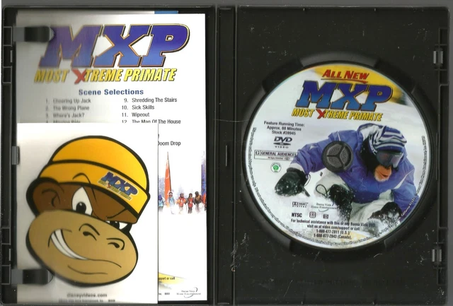 MXP - MOST Xtreme Primate (DVD 2004) Trevor Wright -Robby Benson -Anna ...