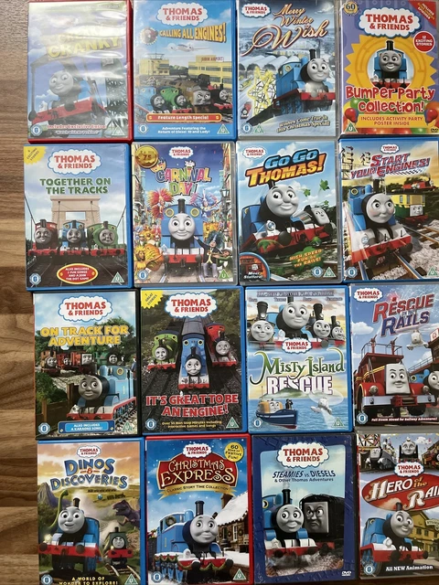 LARGE BUNDLE OF 16 Thomas The Tank Engine DVDs £19.99 - PicClick UK