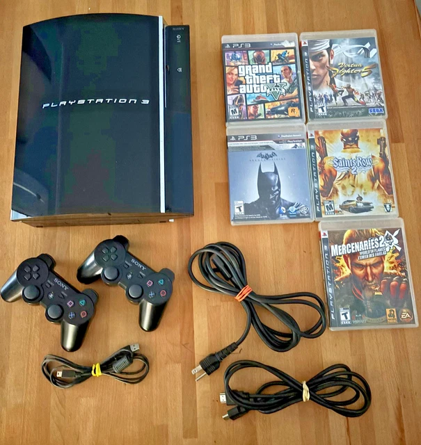 SONY PLAYSTATION 3 Backwards Compatable 80GB Piano Black Console $298. ...