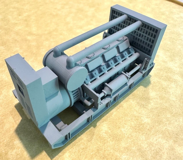 HO SCALE (1:87) Diesel Driven Generator Set SME Platinum Series Museum ...