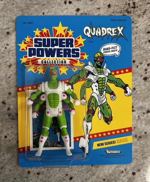 CUSTOM DC KENNER Super Powers QUADREX Figure - MOC - Includes ...
