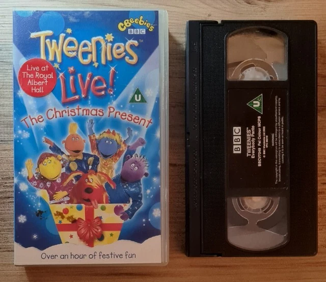 TWEENIES - LIVE! - The Christmas Present (VHS, 2002) £7.00 - PicClick UK