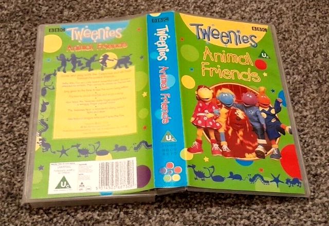 TWEENIES ANIMAL FRIENDS Bbc Video Bella Jake Milo Pal Vhs Video Kids ...