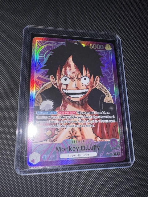 MONKEY D LUFFY OP05-060 Leader Alt Art Awakening of New Era ENG One ...