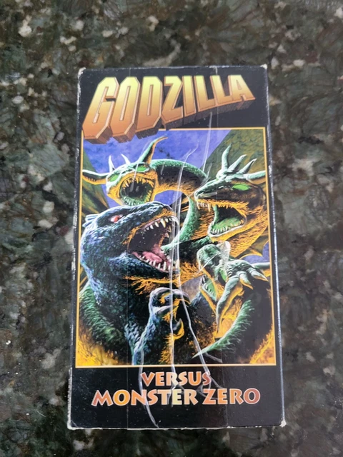 GODZILLA VERSUS MONSTER Zero (VHS, 1998) Tohu Kaiju Ghidra Three Headed ...