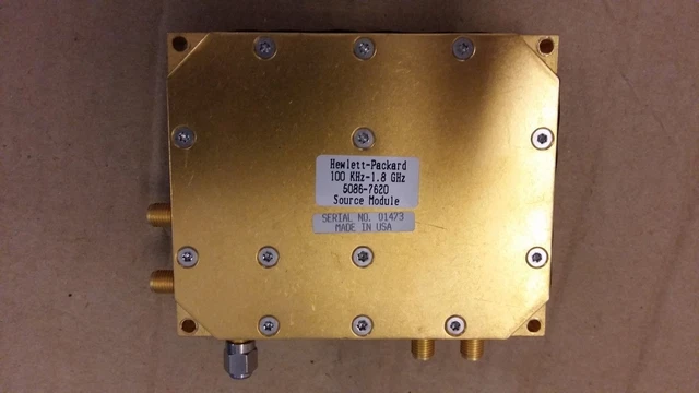 HP 5086-7620 SOURCE Module Mixer for HP 4396A RF Network / Spectrum ...