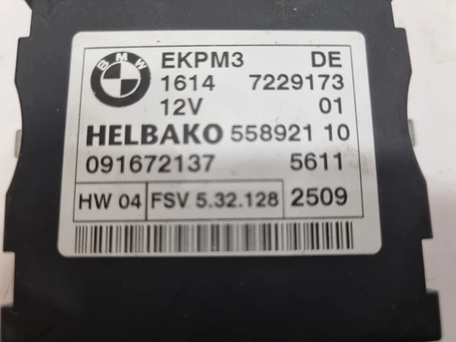 MODULE DE POMPE a carburant gasoil ekpm3 7229173 bmw e9x e8x e6x EUR 45,00 - PicClick FR