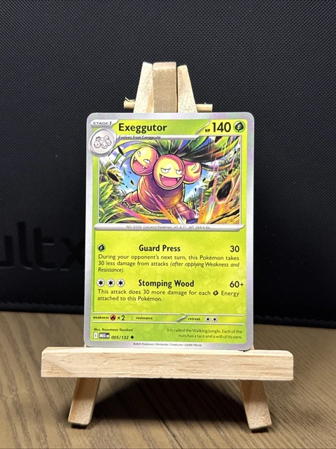 EXEGGUTOR 005/132 POKÉMON TCG Mega Evolution Uncommon £1.79 - PicClick UK