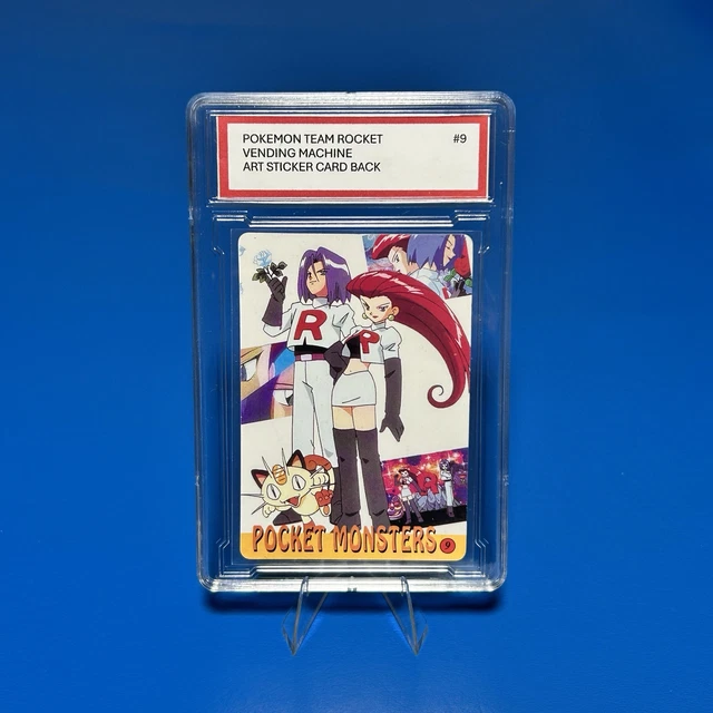 CUSTOM CASE POKEMON TEAM ROCKET Vending Machine PIKACHU & ASH PRISM ...