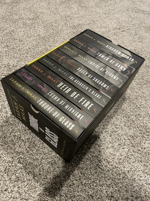IL TRONO DI vetro di Sarah J. Maas Box Set (Paperback, 2023, come nuovo ...