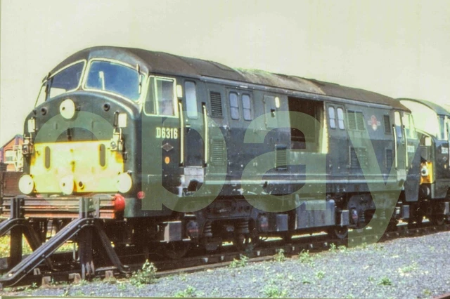 UK DIESEL TRAIN Railway Photograph Of Class 22 D6316. Rm22-27 £1.70 ...