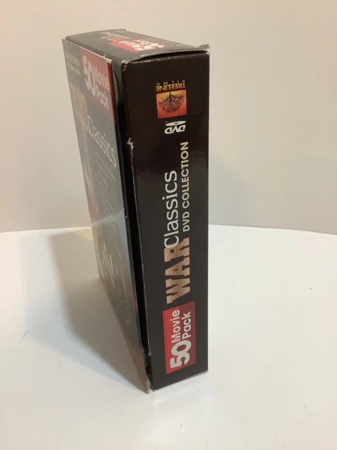 WAR CLASSICS 50 Movie Pack Collection DVD 12 Discs Box Set Good ...