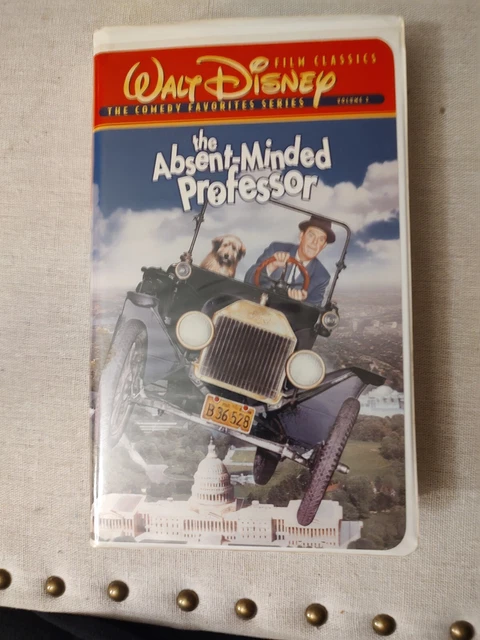 THE ABSENT-MINDED PROFESSOR (VHS, 1997, Clam Shell Colorized Comedy ...