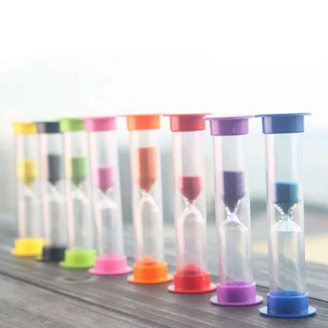 FUN AND FUNCTIONAL 1 Minute Sand Timer for Kitchen Classroom and Games ...