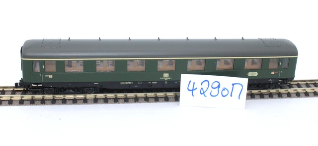 MINITRIX 15751 SCHNELLZUGWAGEN/SCHÜRZENWAGEN 1. Klasse der DB *** Spur ...