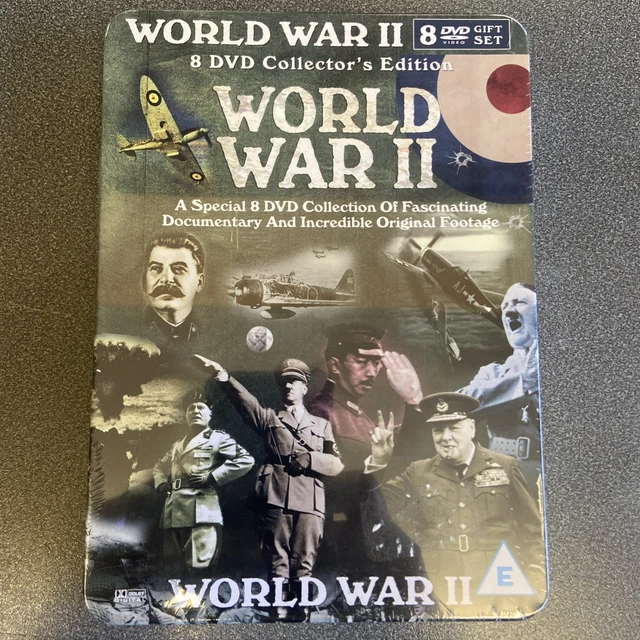 WORLD WAR 2 - 8 DVD Box Set - Collectors Edition In Collectable Tin New ...