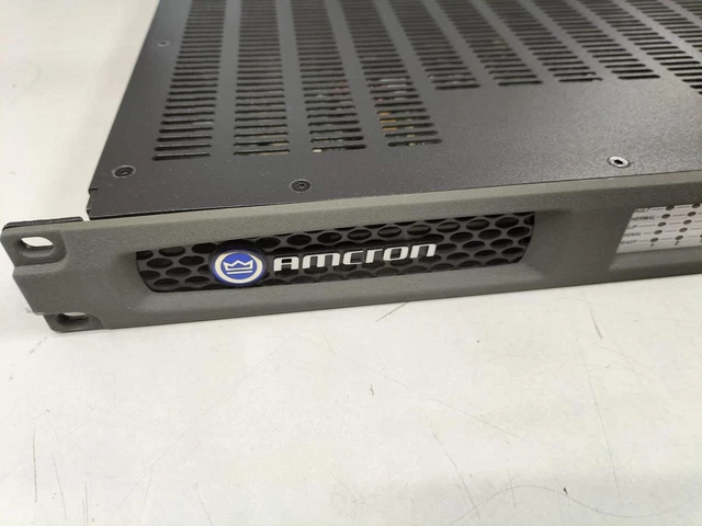 AMCRON CT875 POWER Amplifier 8-Channel ComTech DriveCore Works Tested ...