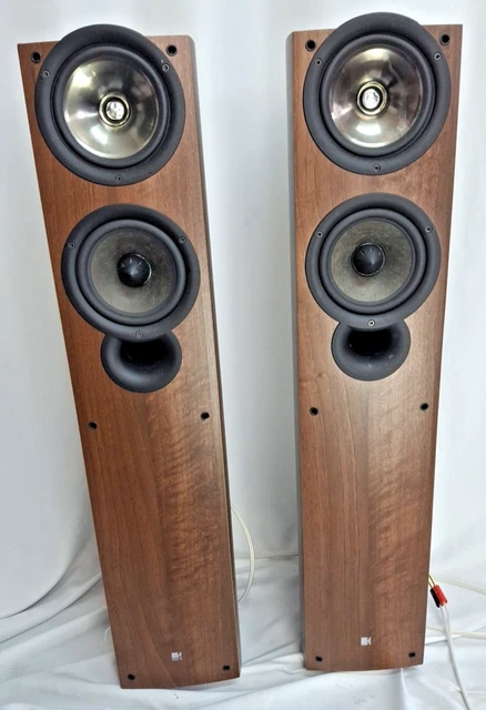 KEF Q SERIES iQ5 SP3501 Floor Standing Hi-Fi Speakers 8-OHM 130W Wood Finish £199.00 - PicClick UK