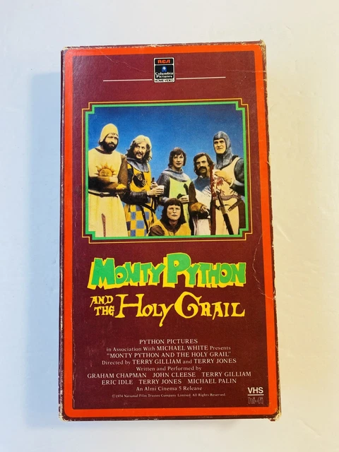 MONTY PYTHON AND The Holy Grail RARE Columbia 1st Edition 1985 VHS CULT ...