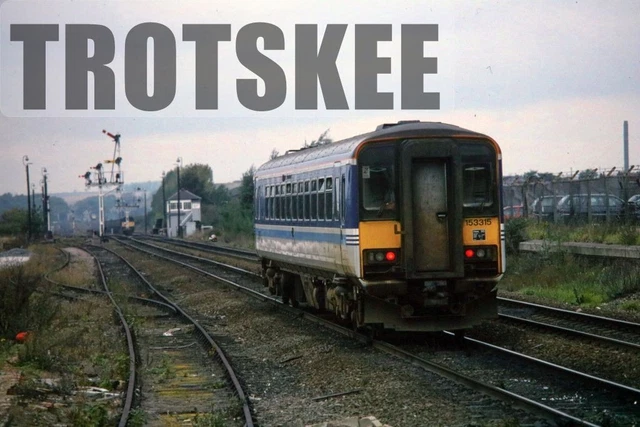 35MM SLIDE BR British Railways DMU Class 153 153315 c1994 Original £4. ...