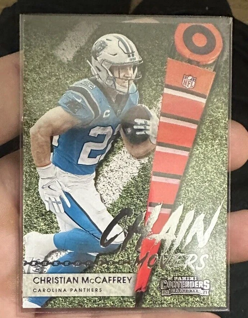 CHRISTIAN MCCAFFREY PANINI 2021 NFL Panthers Football Carte #CM-CMC EUR ...