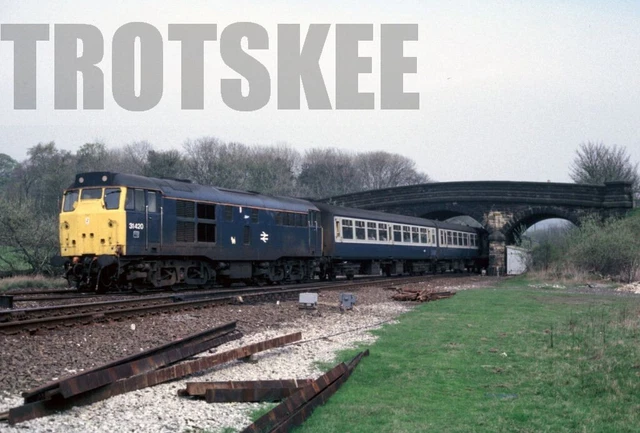 35MM SLIDE BR British Railways Diesel Loco Class 31 31420 c1986 ...