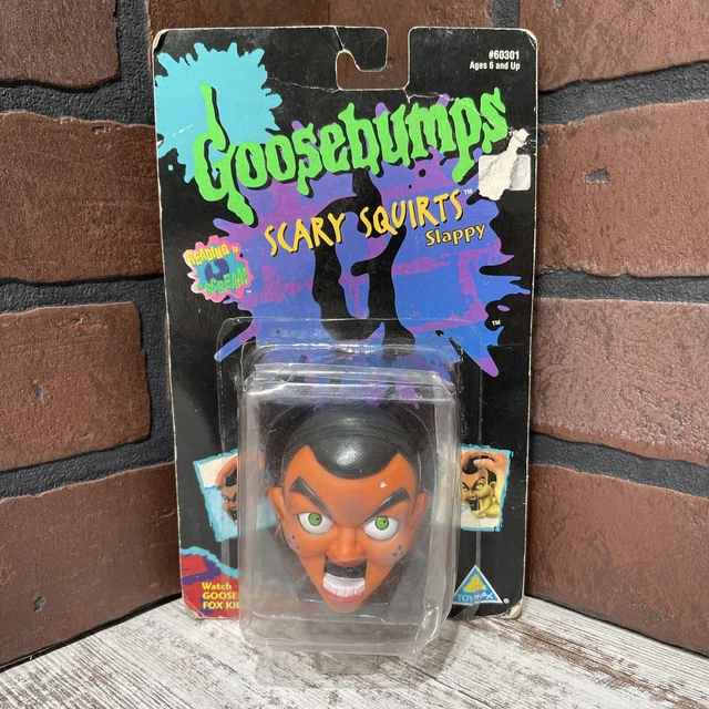 RARE GOOSEBUMPS SCARY Squirts Slappy Head Water Squirter Toy Figure ...