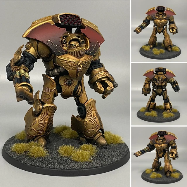 TELEMON DREADNOUGHT LEGIO Custodes Forge World Warhammer 30K 40K Peint ...