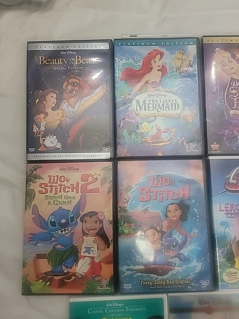 (14) ALL WALT Disney Pixar DVD Movie Lot, Animated Cartoon Family Kids ...