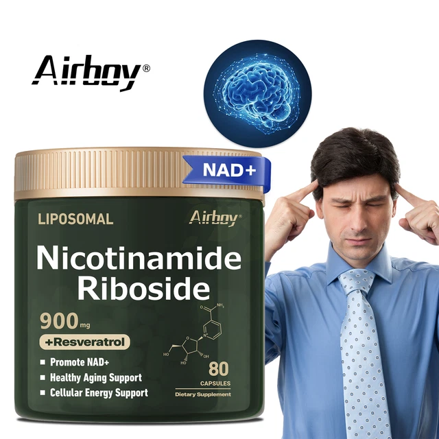 NICOTINAMIDE RIBOSIDE 900MG - NAD+, Trans-Resveratrol, Quercetin ...