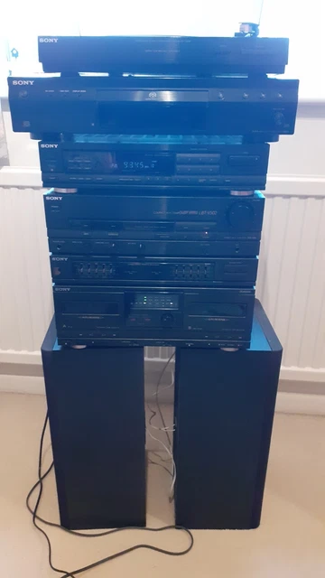 SONY MIDI HIFI system with turntable LBT-V502 £115.00 - PicClick UK
