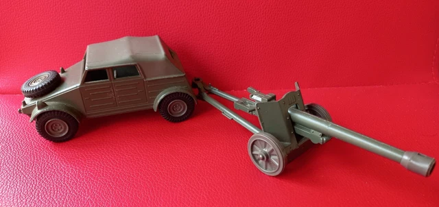 DINKY VOLKSWAGEN KDF & 50mm PAK Anti-Tank Gun 617 - Childhood ...
