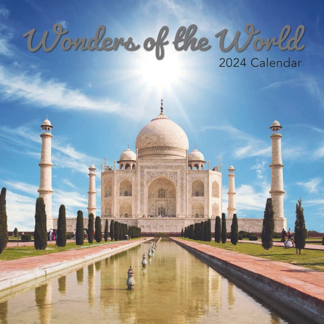 WONDERS OF THE World 2024 Calendar 16-Month Calendar From September ...