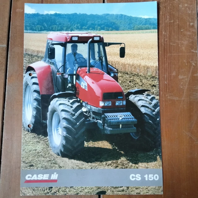 PROSPECTUS TRACTEUR CASE Ih Steyr Cs150 Tractor Brochure EUR 5,50 - PicClick FR