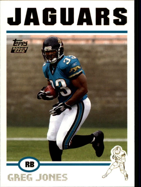 2004 TOPPS COLLECTION Jacksonville Jaguars carte football #314 recrue ...
