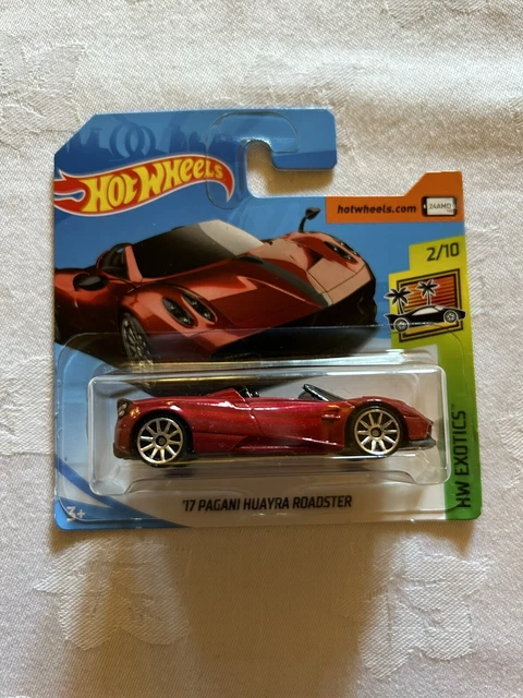 '17 PAGANI HUAYRA Roadster Hot Wheels HW Exotics 2/10 #243/365 £9.90 - PicClick UK