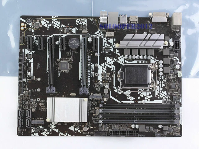 ASUS Z370-DRAGON SOCKET H4/1151 Motherboard Intel Z370 DDR4 ATX HDMI ...