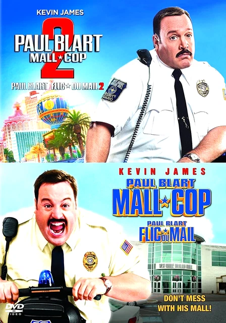 PAUL BLART MALL Cop Double Feature DVD New Comedy Kevin James Security ...