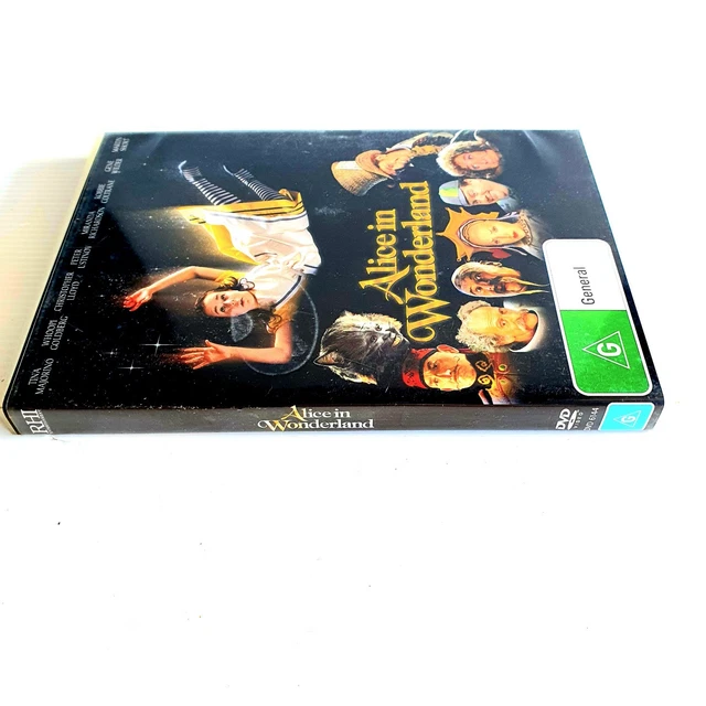 ALICE IN WONDERLAND DVD 1999 Fantasy, Whoopi Goldberg, Martin Short ...