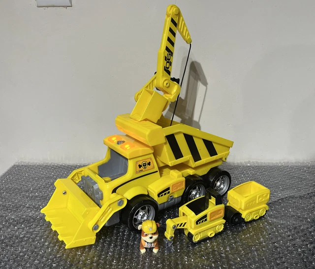 PAW PATROL RUBBLE Ultimate Rescue Construction Truck With Lights,Sounds ...