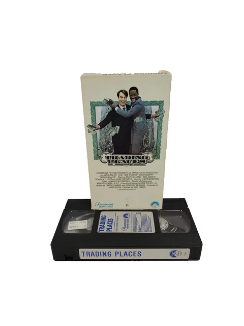 TRADING PLACES VHS 1984 Eddie Murphy Dan Aykroyd Jamie Lee Curtis John ...